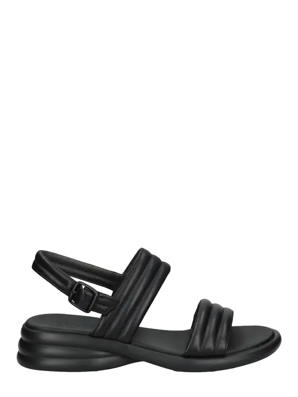 Camper Spiro 40mm Leather Sandals - Black