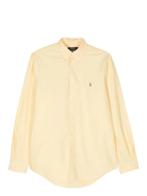Polo Ralph Lauren Polo Pony-motif Cotton Shirt - Yellow