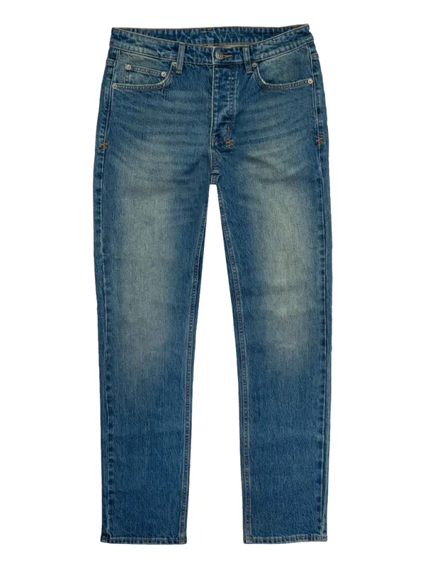 Ksubi Hazlow Chronicle Straight-leg Jeans - Blue