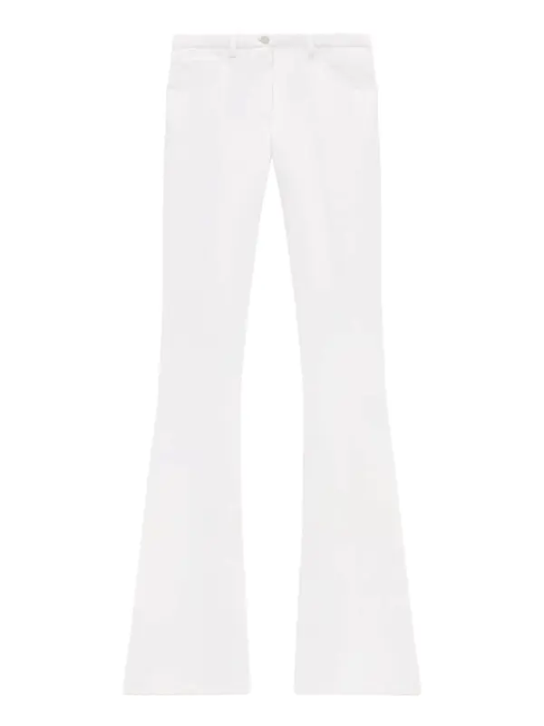 COURREGES Relaxed Bootcut Trousers - White