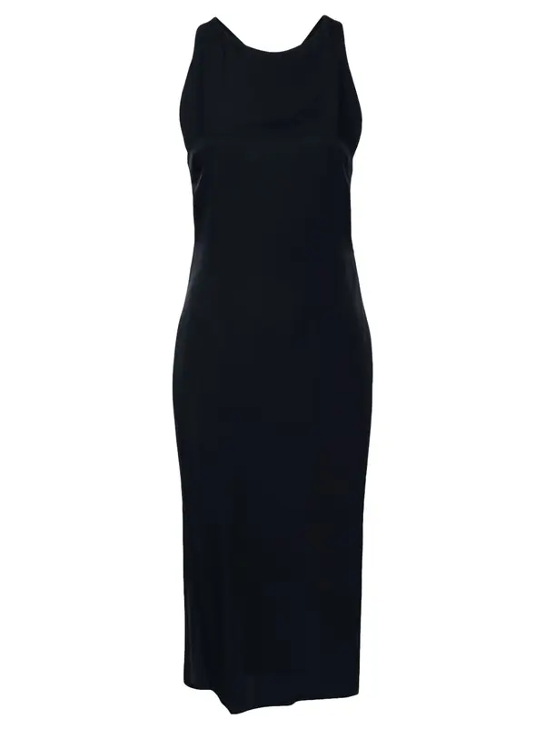 Gauchere Sleeveless Midi Dress - Blue