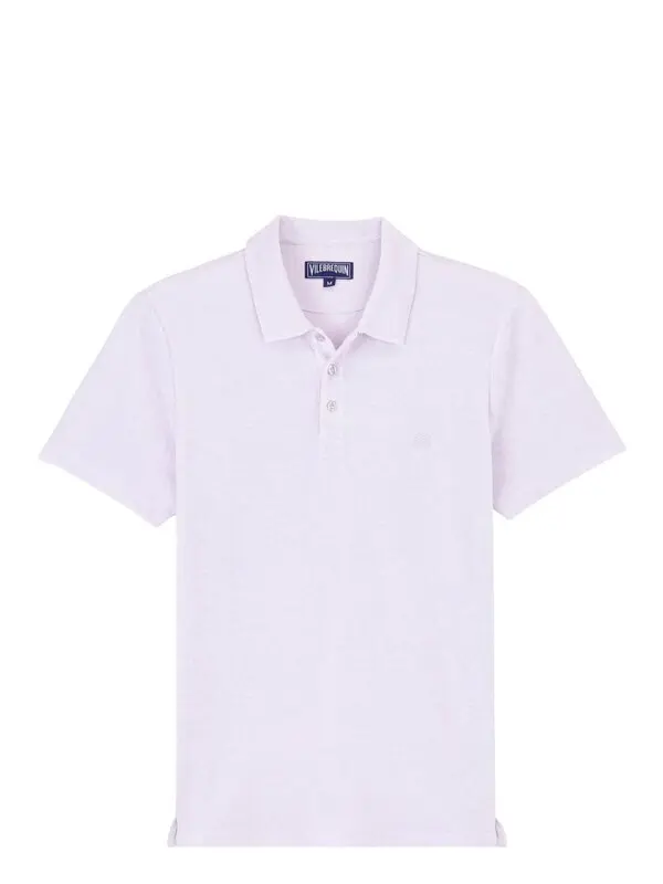 Vilebrequin Logo-embroidered Organic Cotton Polo Shirt - Pink