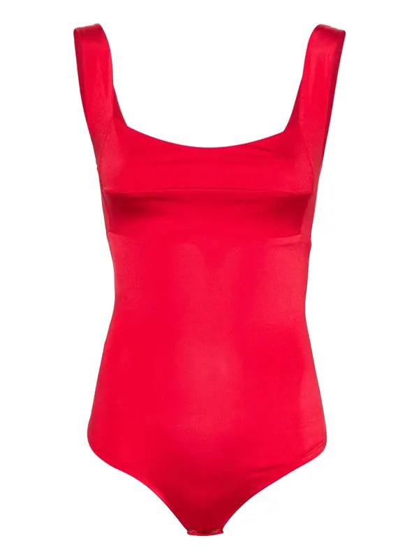 ATU BODY COUTURE Square-neck Bodysuit - Red