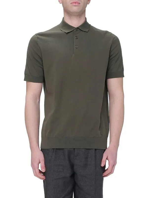 PAOLO PECORA Polo Shirt - Green