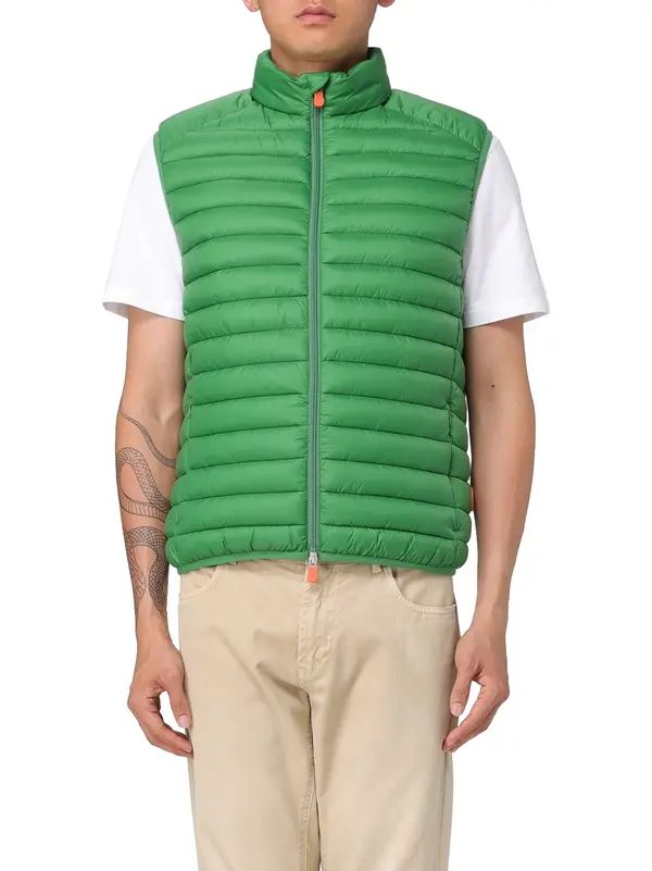 SAVE THE DUCK Suit Vest - Forest Green