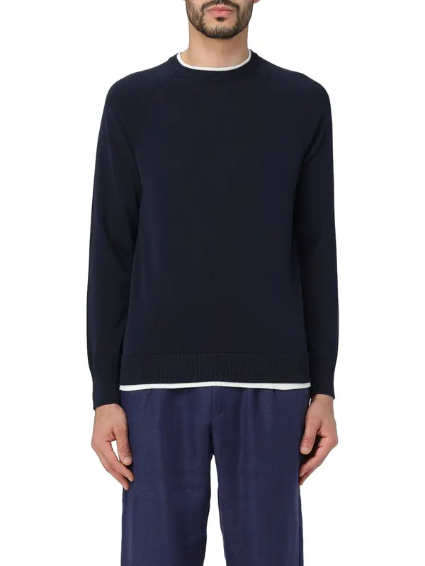 Eleventy Pullover Sweater - Blue