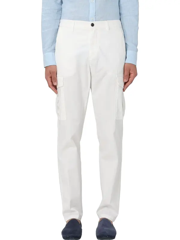 Eleventy Trousers - White