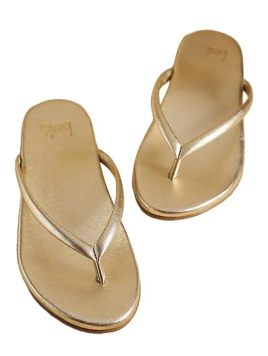 Beek Sunbeam Thong Sandals - Platinum