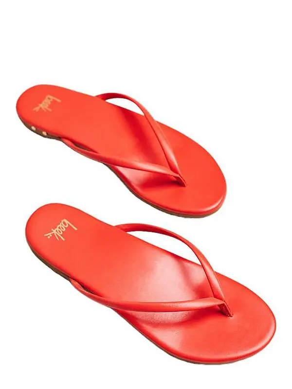 Beek Sunbeam Thong Sandals - Tomato
