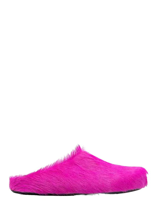 Marni Fussbet Sabot Slippers - Pink