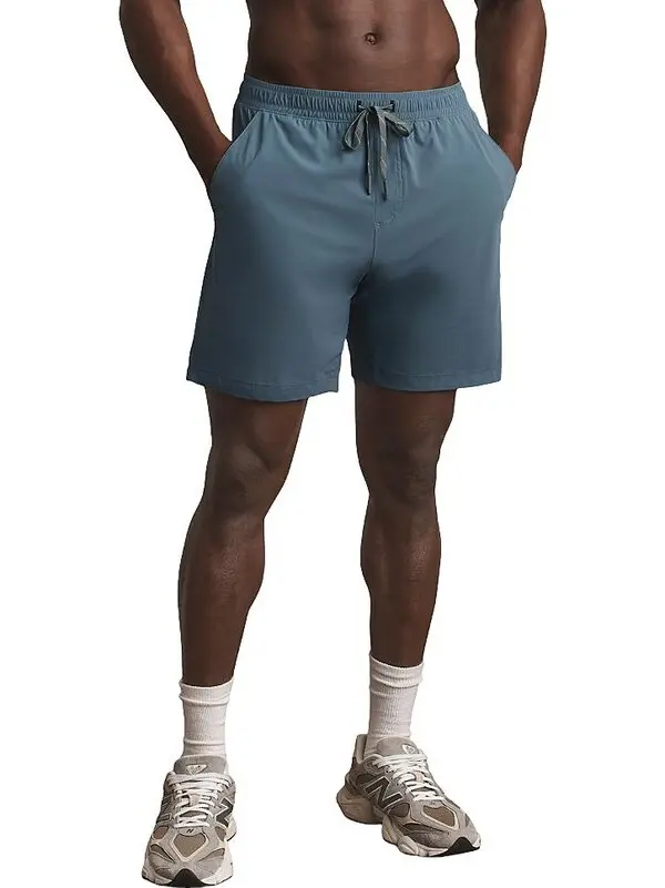 RHONE Pursuit 7" Drawstring Shorts - Shadow Blue