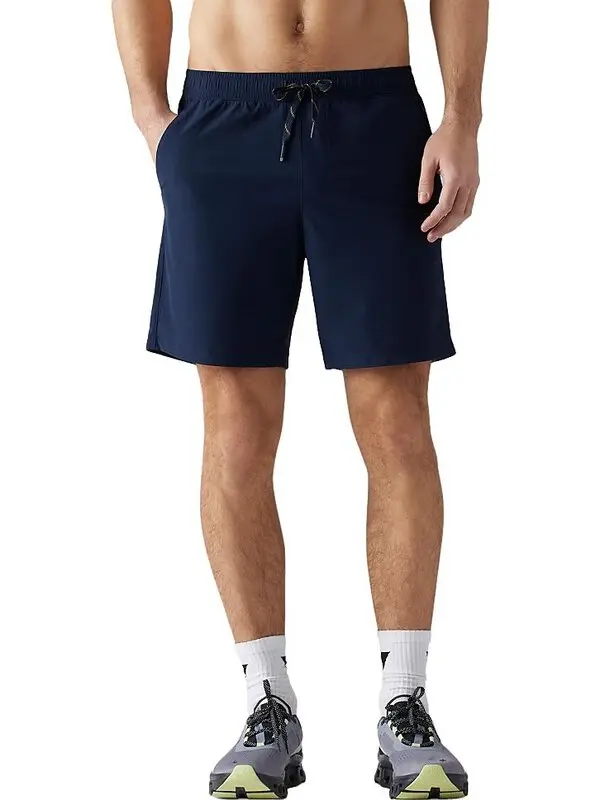 RHONE Pursuit 7" Drawstring Shorts - True Navy