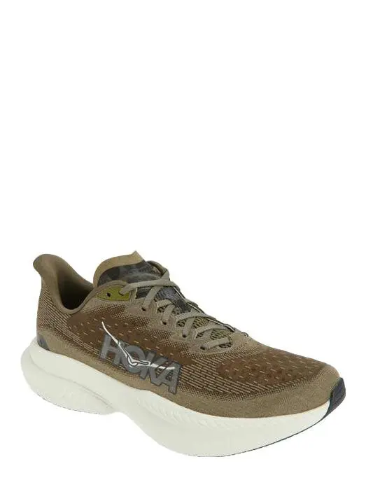HOKA Mach 6 Running Shoe - Antique Olive/truffle Salt