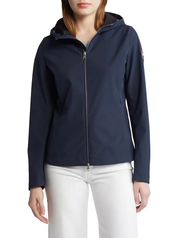 COLMAR New Futurity Water Repellent Hooded Jacket - Navy Blue