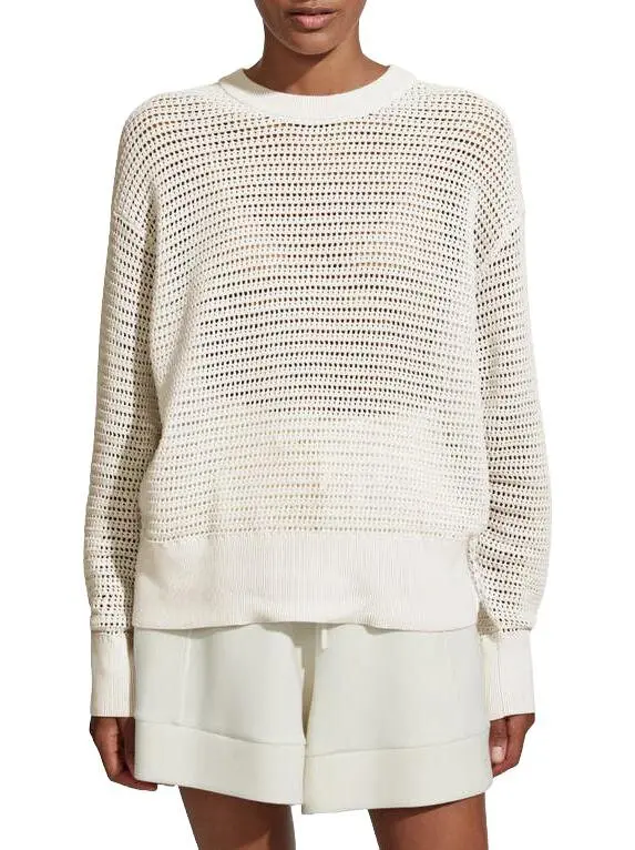 Varley Kershaw Crewneck Sweater - Egret