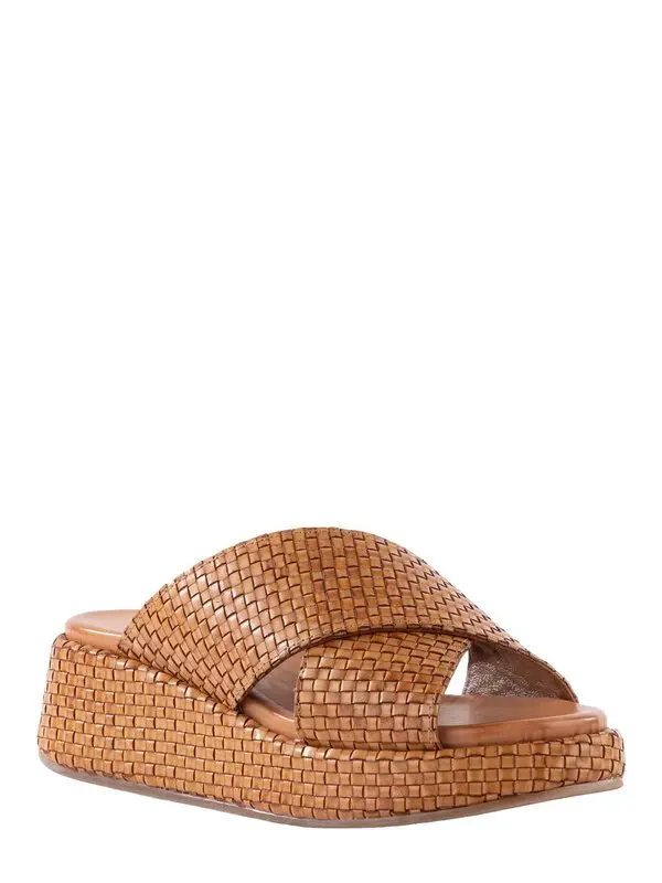 Seychelles Key West Platform Wedge Sandal - Tan