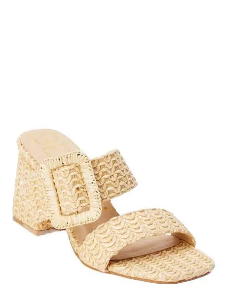 Matisse Lucy Block Heel Sandal - Natural