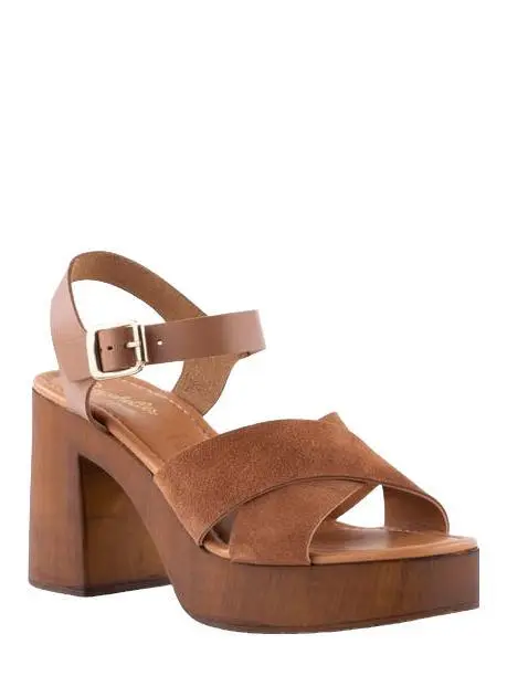 Seychelles Paloma Platform Wedge Sandal - Brown