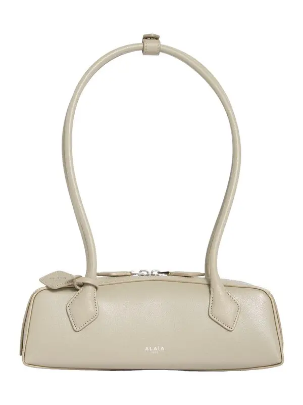 Alaïa Le Teckel Small Shoulder Bag - Beige Grise