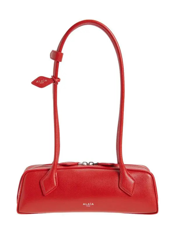Alaïa Le Teckel Small Shoulder Bag - Orange Brule