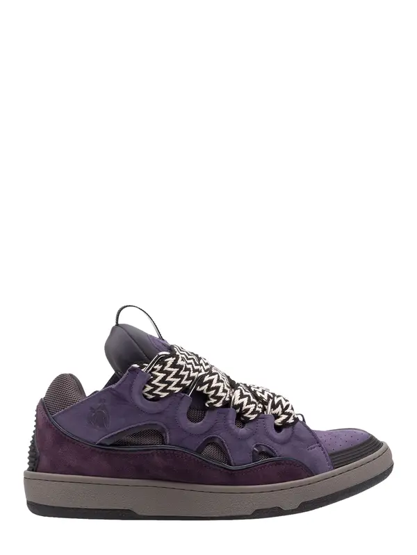LANVIN Curb Sneakers - Purple