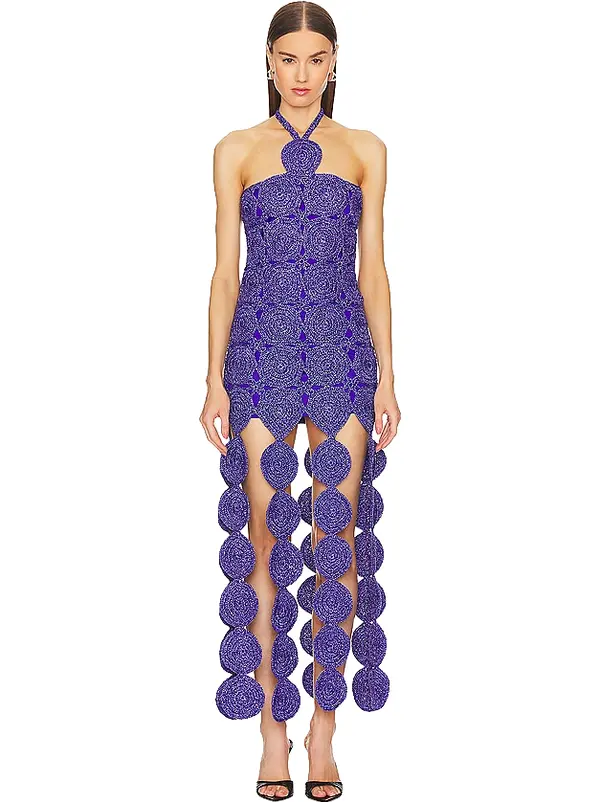 SIMONMILLER Beep Beep Dress - Amethyst