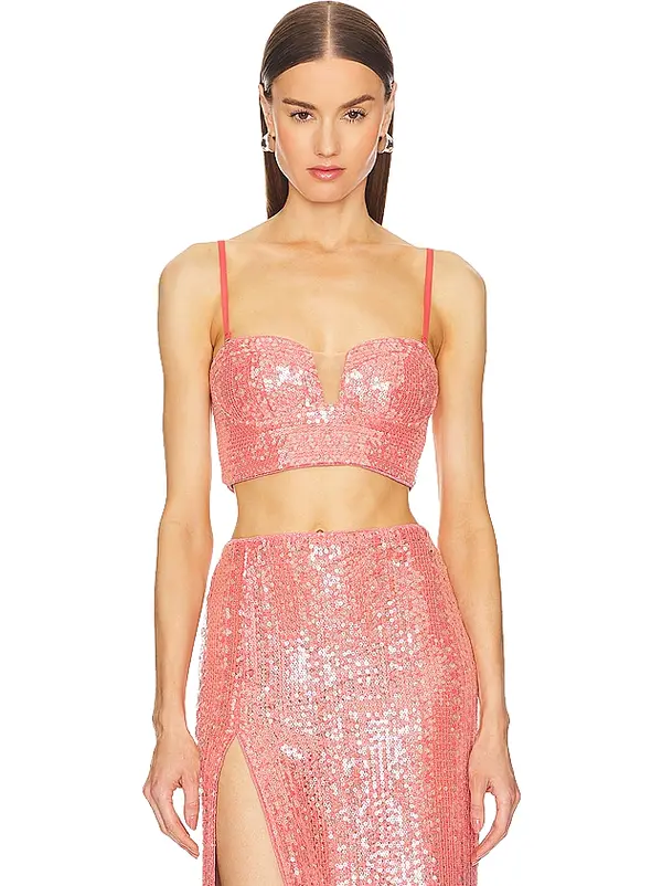 MICHAEL COSTELLO X Catiana Top - Coral