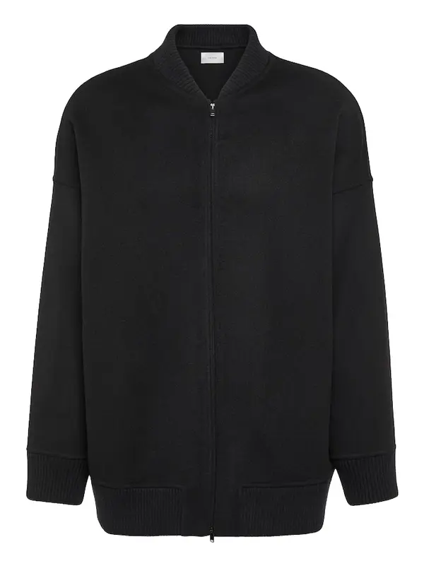 THE ROW Daxton Cashmere Jacket - Black