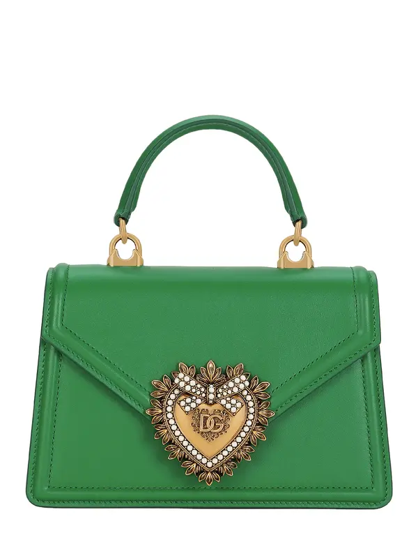 Dolce & Gabbana Devotion Top-handle Bag - Green