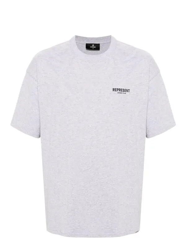 REPRESENT Owners Club Cotton T-shirt - Grey