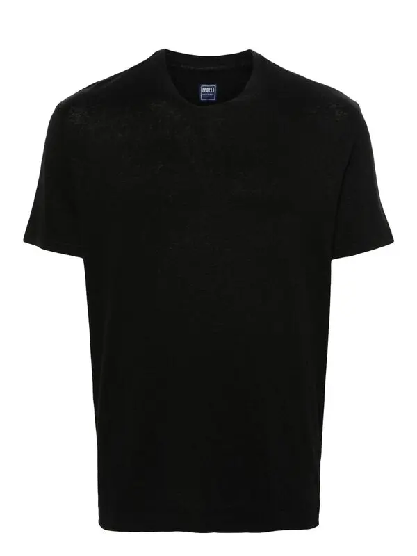 Fedeli Extreme Slub T-shirt - Black