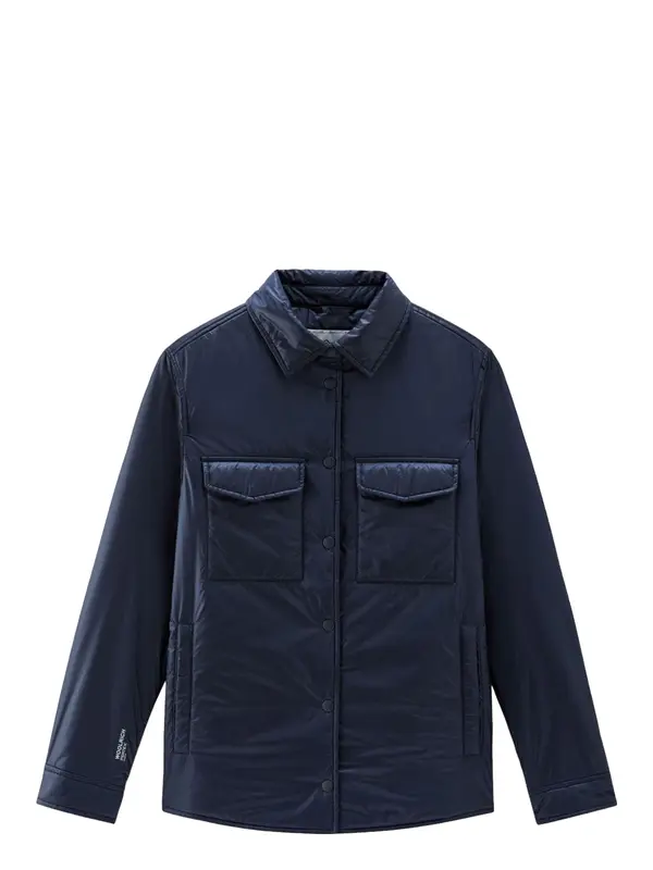 Woolrich Padded Overshirt Jacket - Blue