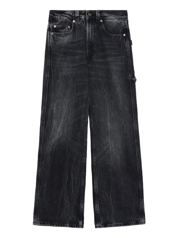 HAIKURE Wide-leg Jeans - Black