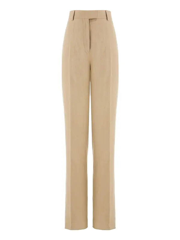 FERRAGAMO Tailored Trousers - Neutrals
