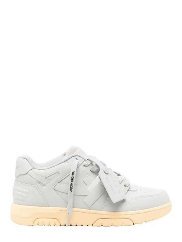 Off-White Out Of Office Leather Sneakers - Grey