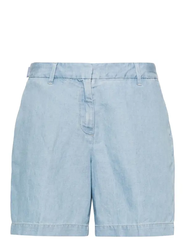 Jacob Cohen Emily Chambray Shorts - Blue