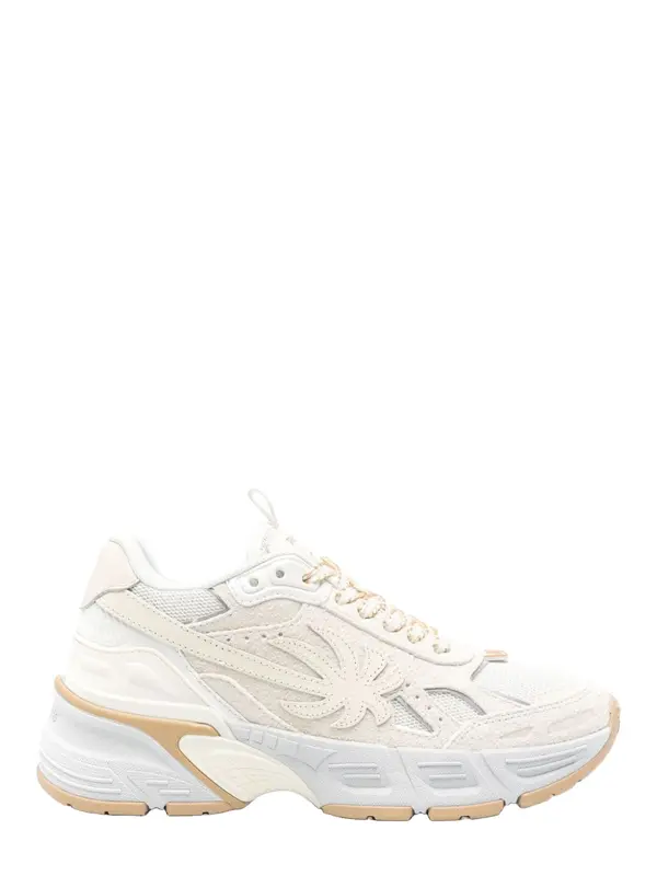 Palm Angels Pa 4 Panelled Sneakers - Neutrals