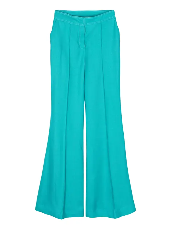 Elie Saab Flared Trousers - Blue