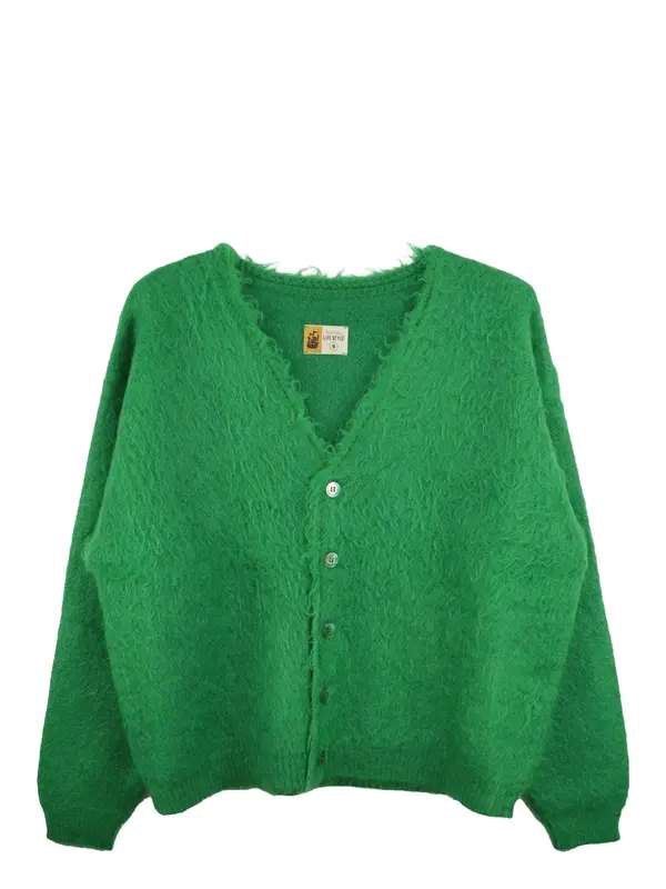 SAINT MXXXXXX Mohair-blend Cardigan - Green