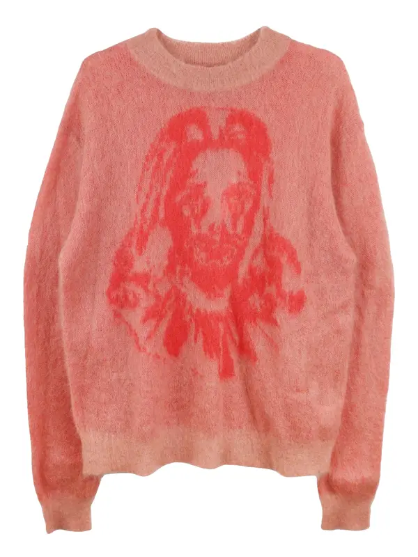 SAINT MXXXXXX Mohair-blend Jumper - Pink