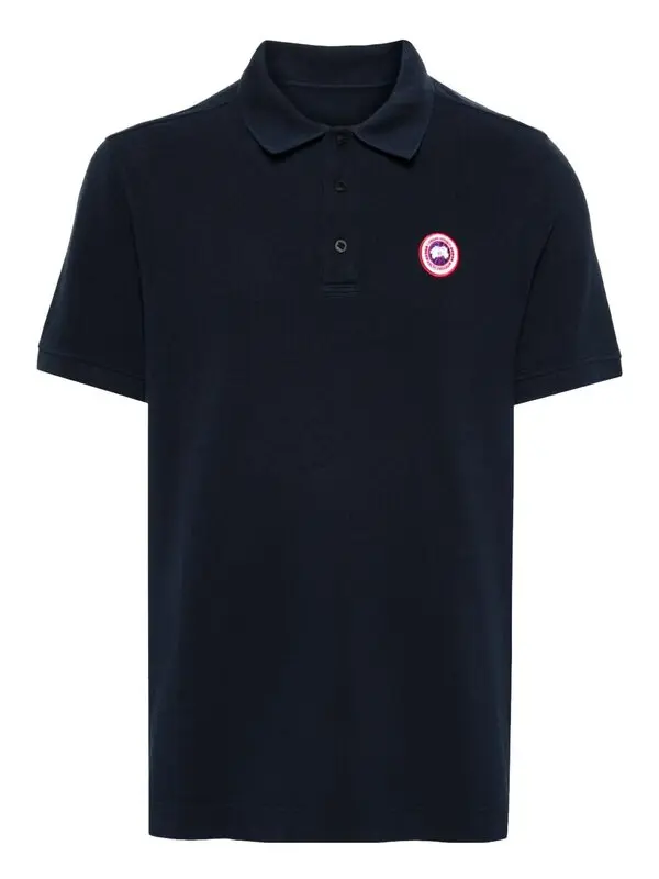Canada Goose Beckley Cotton Polo Shirt - Blue