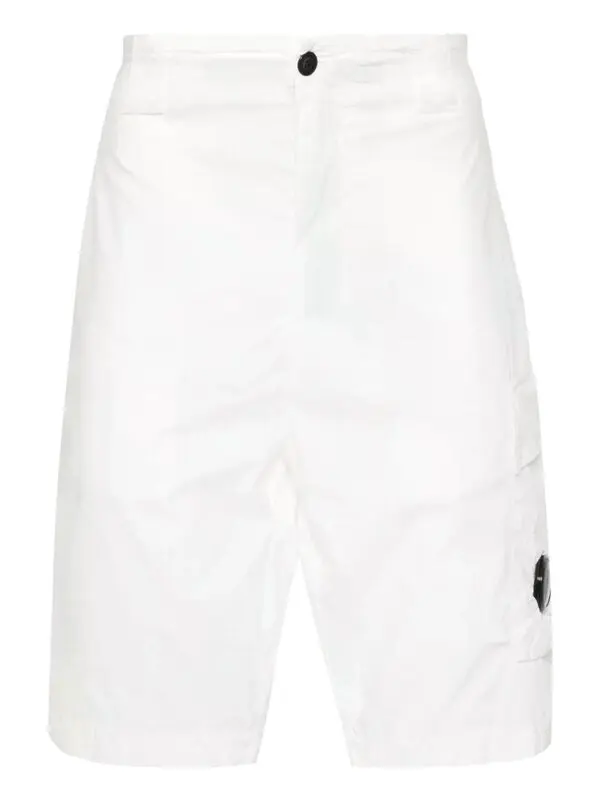 C.P. COMPANY Fili Cargo Shorts - White