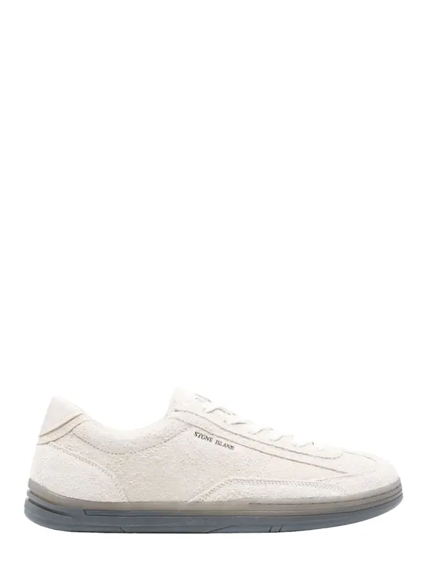 Stone Island Suede Sneakers - Neutrals