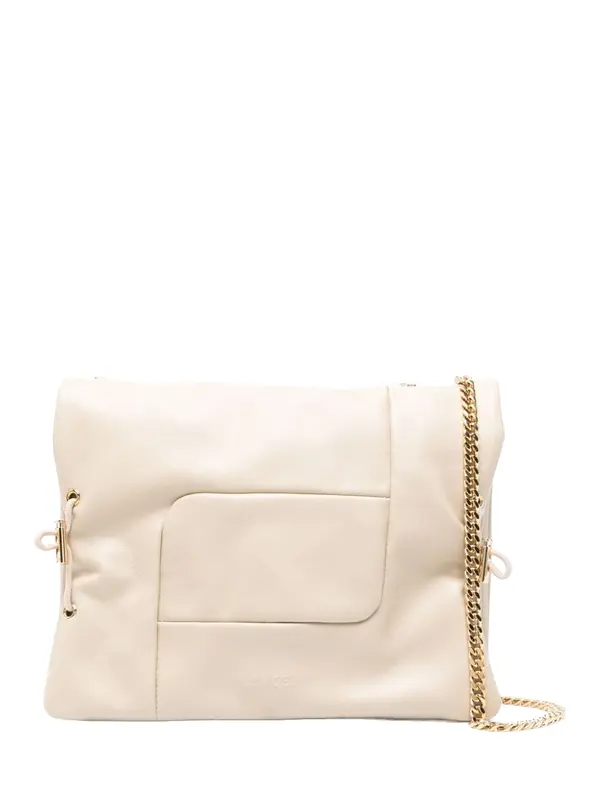 LANCEL Billie De M Flap Bag - Neutrals