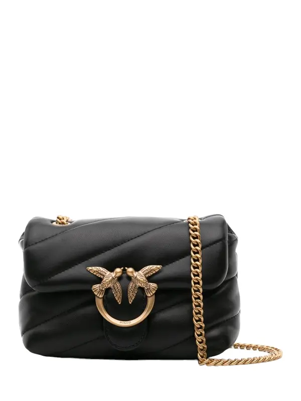 Pinko Love Baby Puff Crossbody Bag - Black