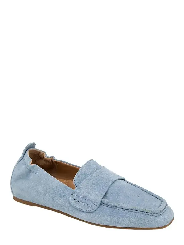 KENNETH COLE Sophie Square Toe Flats - Ashley Blue