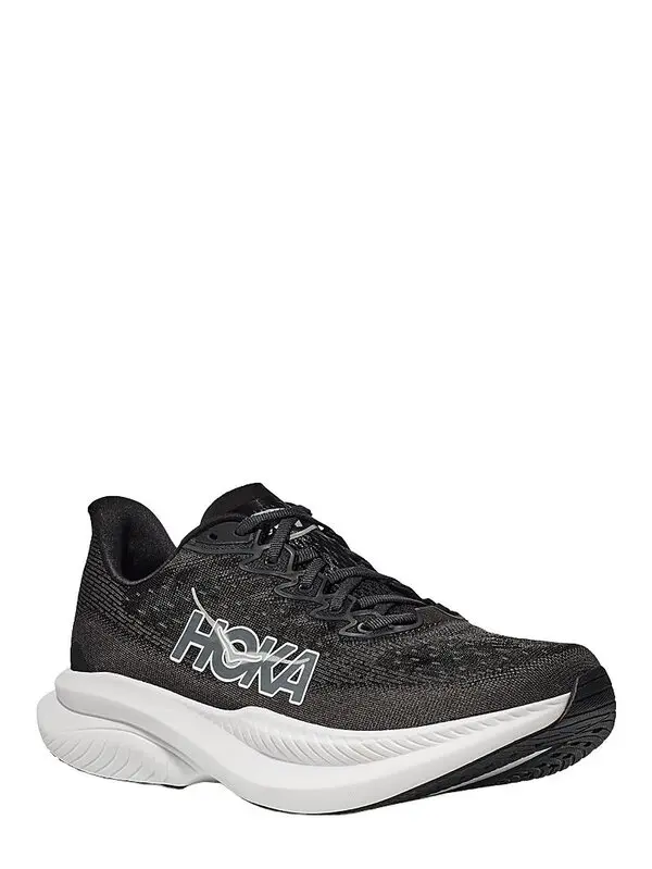 HOKA Mach Low Top Sneakers - Black/white