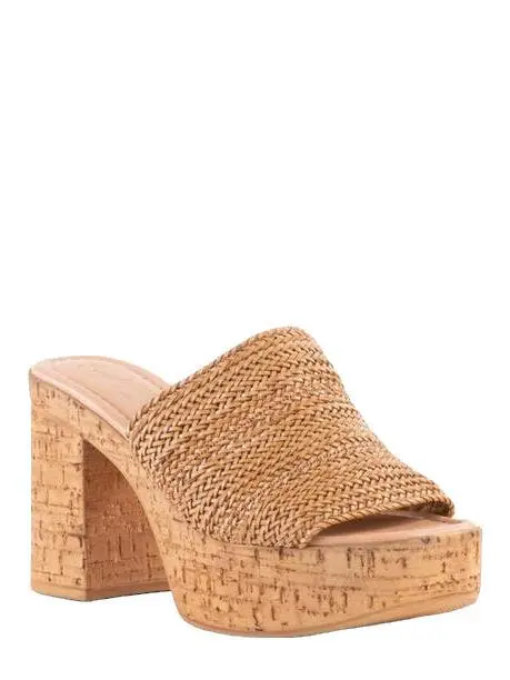Seychelles Applause Platform Sandal - Tan
