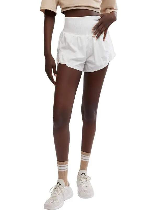 Free People Carpe Diem Water-resistant Shorts - White