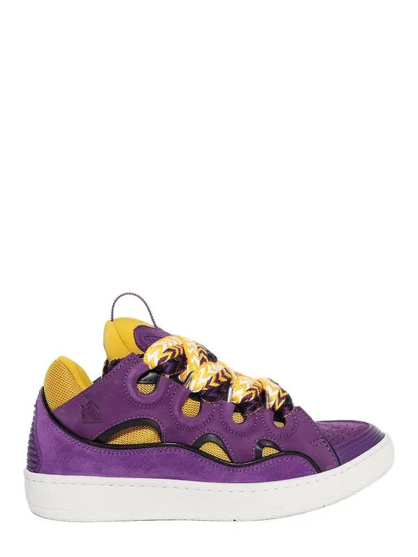 LANVIN Curb Sneakers - Purple